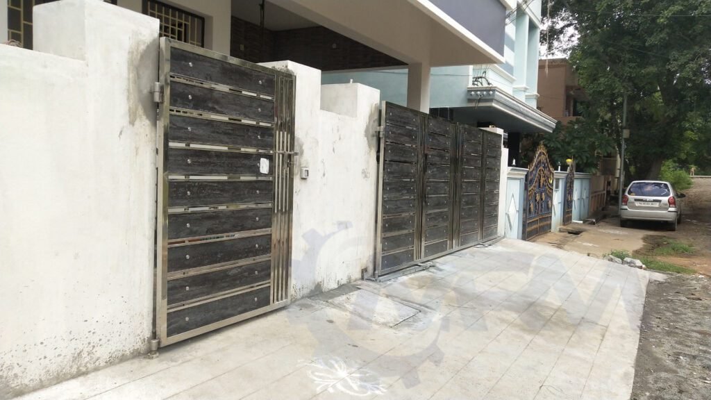 Trackless Bi Folding Gate Manufacturer In Chennai 1 Mr Tech