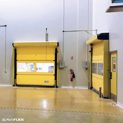 PVC High Speed Fast Industrial Roll Up Shutter Door » Mr. Tech