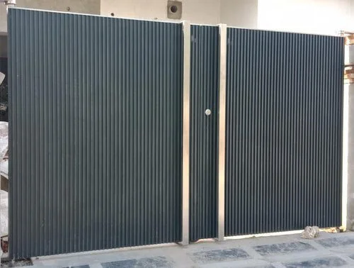 Luxurious WPC Wall Panel SS Gate 050 » Mr. Tech