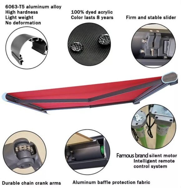 Genuine Retractable Garden Canopy » Mr. Tech