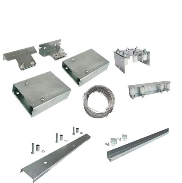 4m Telescopic Sliding Gate Hardware Complete Kit » Mr. Tech