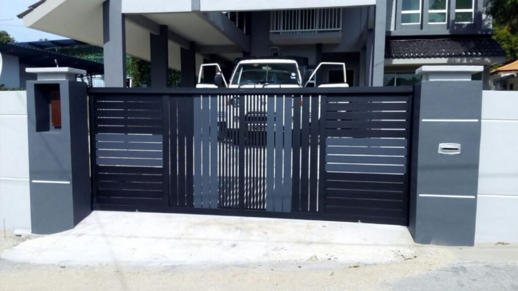 Best Modern Aluminium Sliding Gate Design 2023 Main Entrance