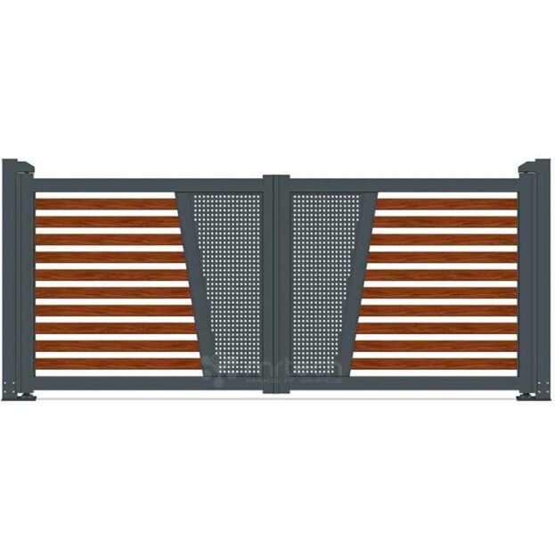 Modern Aluminum Swinging Gate Designs » Mr. Tech