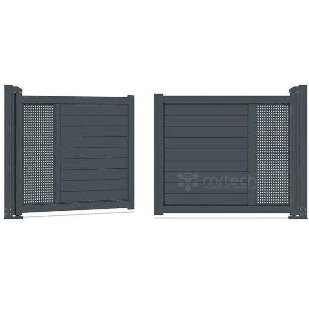 Modern Aluminum Swinging Gate Designs » Mr. Tech