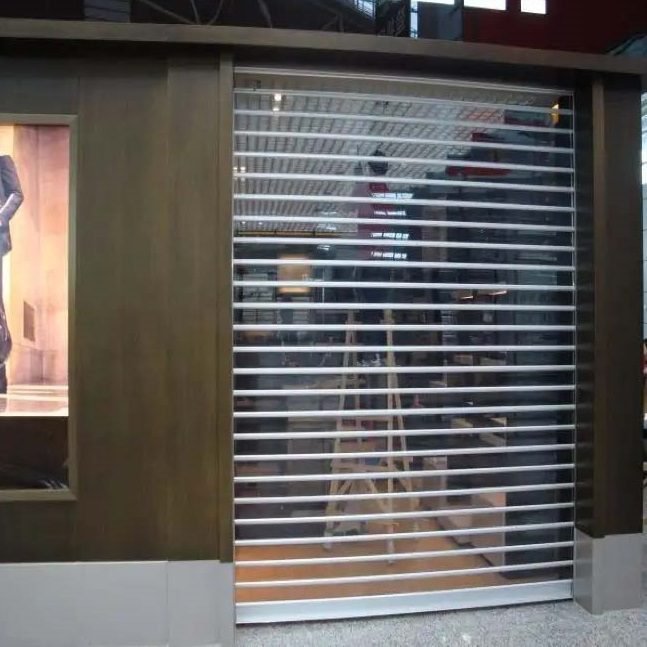 Clear Roller Shutter Doors » Mr. Tech