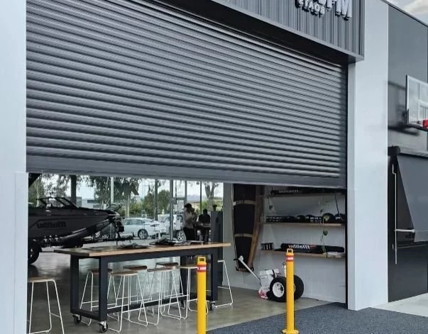 Remote Control Aluminum Rolling Shutter Door Industrial