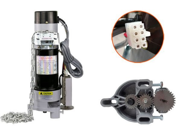 DC 500KG Bullet Proof Window Auto Roller Shutter Motor