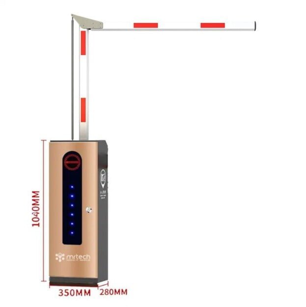 90 Degree Folding Arm Traffic Barrier Access Control Mr. Tech