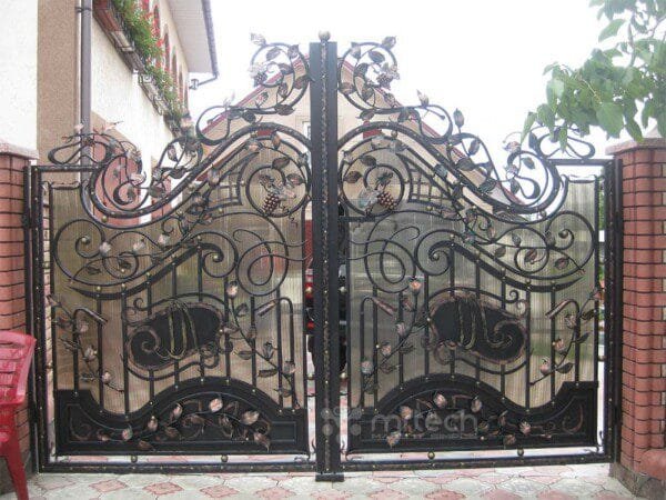 Beautiful Wrought Iron Gate Designs With Pictures 2024