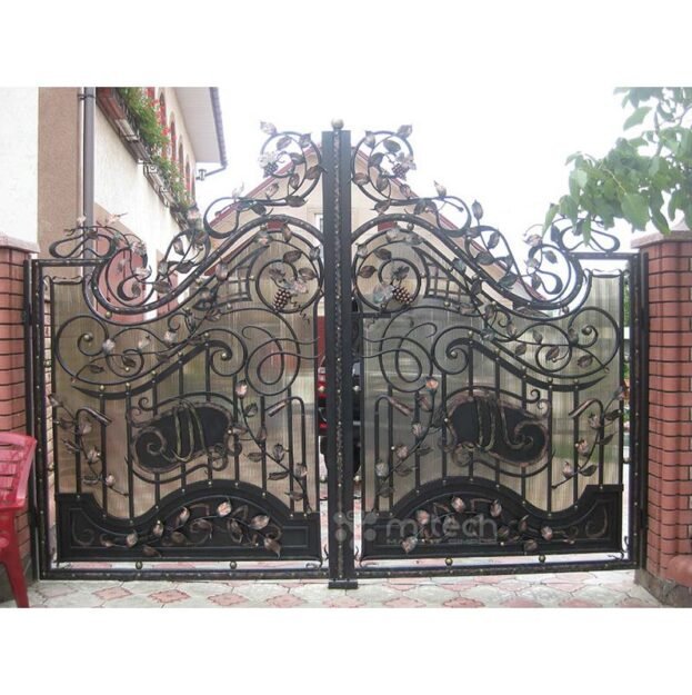 Ornamental Wrought Iron Garden Main Entrance Gate » Mr. Tech