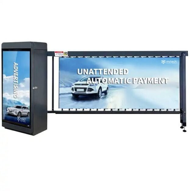 High Quality Remote Control Parking Advertising Boom Barrier