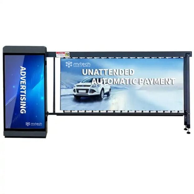 High Quality Remote Control Parking Advertising Boom Barrier