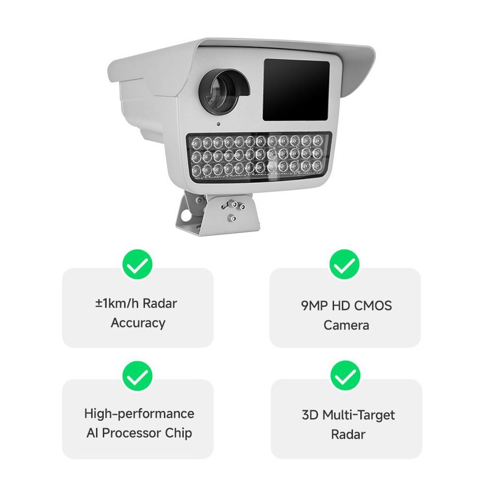 Vehicle Speed Detection Camera For Transportation System In India