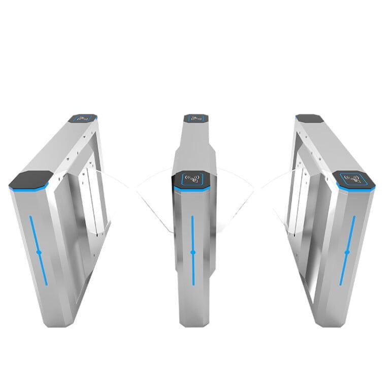 Entrance Fast Smart Gate Turnstile Outdoor Pedestrian Flap Barrier » Mr ...