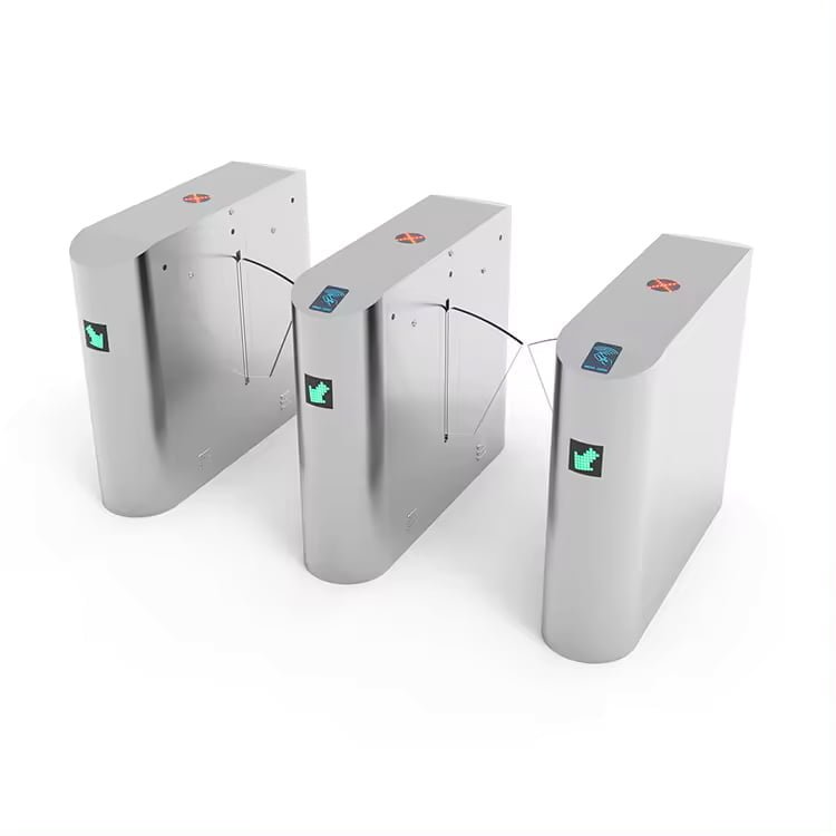 Flap Barrier Turnstile Gate Access Control Door QR Code Control For Office