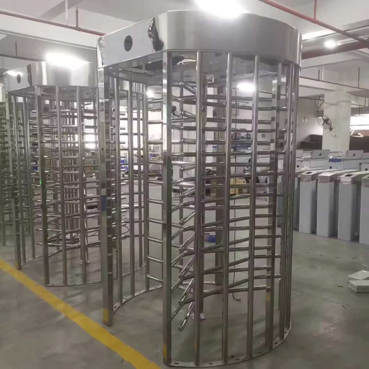 Single Door Security Full Height Turnstile Gate For Airports » Mr. Tech