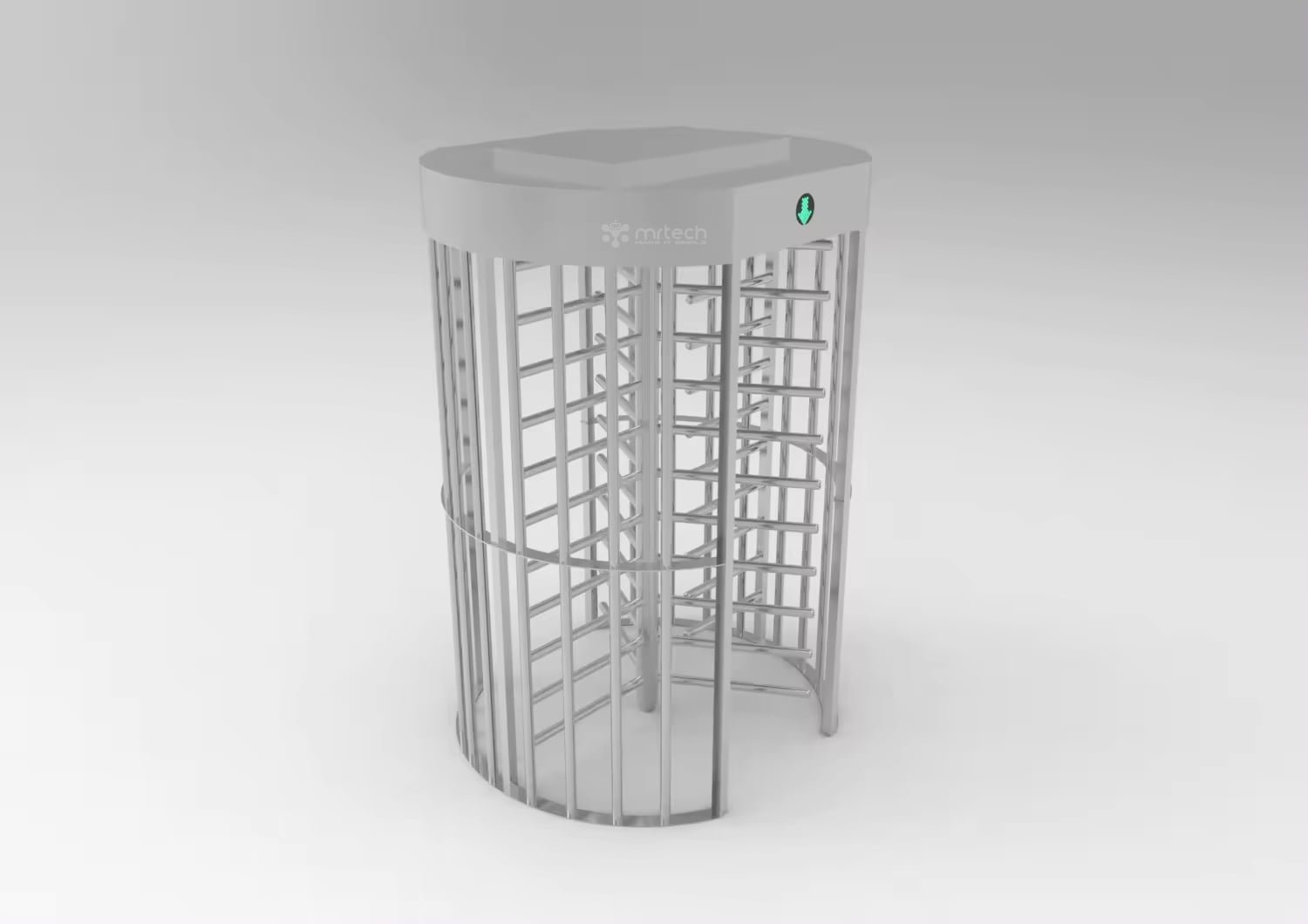 Single Door Security Full Height Turnstile Gate For Airports » Mr. Tech