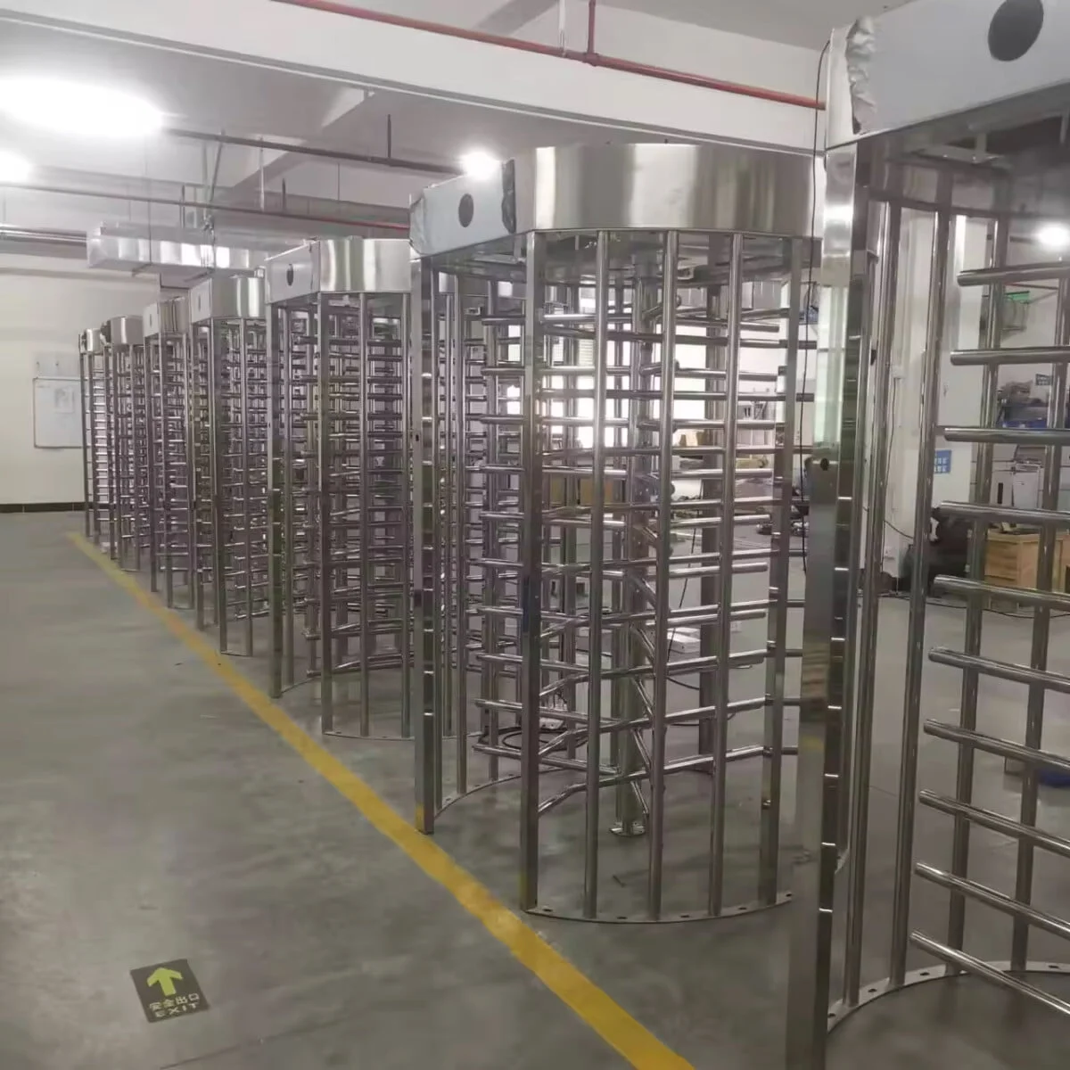 Single Door Security Full Height Turnstile Gate For Airports » Mr. Tech