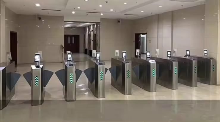 Smart Automation Door Flap Barrier With Ticket System Best Price