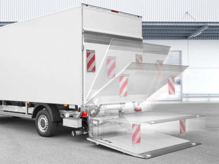 1500kg Steel Aluminum Hydraulic Cylinder Tail Lift For Cargo Truck Dump