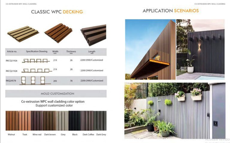 Automatic Track Swing Bi Fold Gate With Classic WPC Panel Design » Mr. Tech