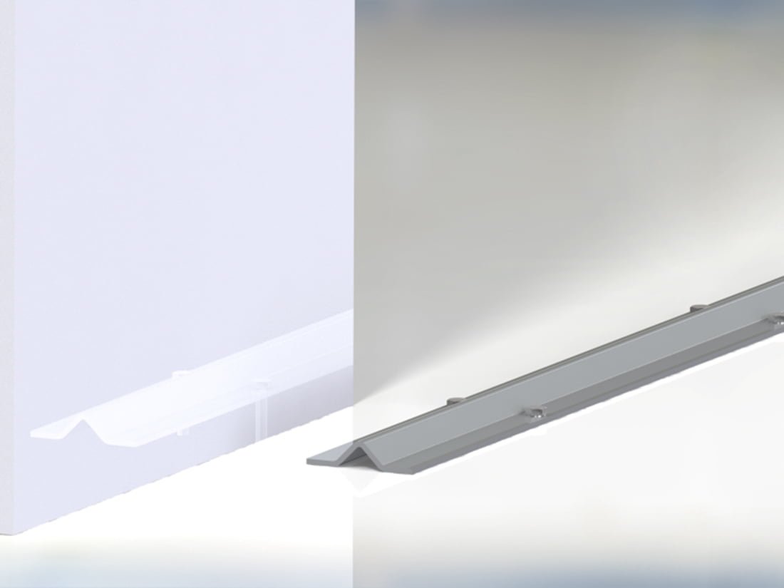 V“ Profile Guide, Fixed, For Sliding Gates And Doors Track Best Price