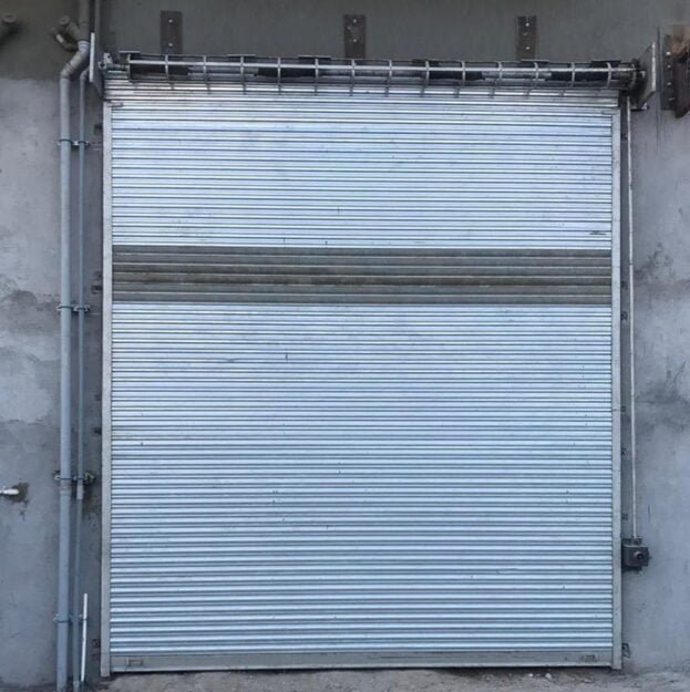 GI Powder Coated Rolling Shutter Door With Gear Box Motor Best Price