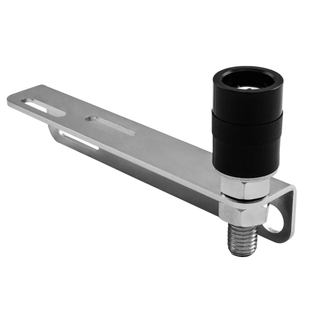 Adjustable Four Roller Upper Guide Bracket Plate For Sliding Gate