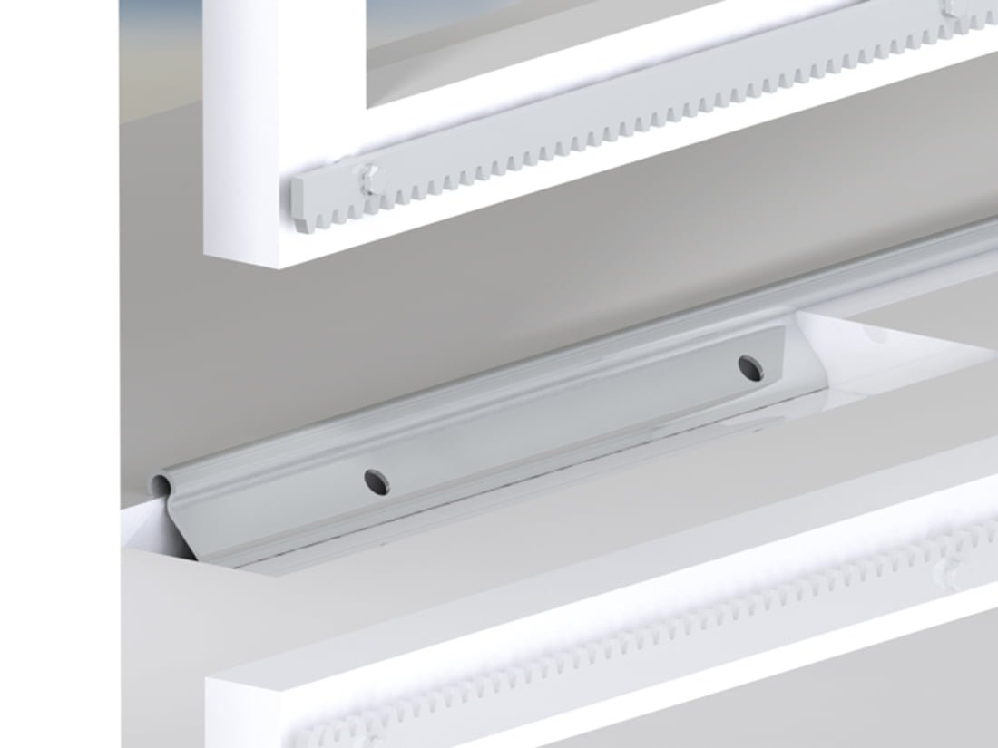 „O“ Profile Guide Concreted, For Sliding Gates And Doors Tracks