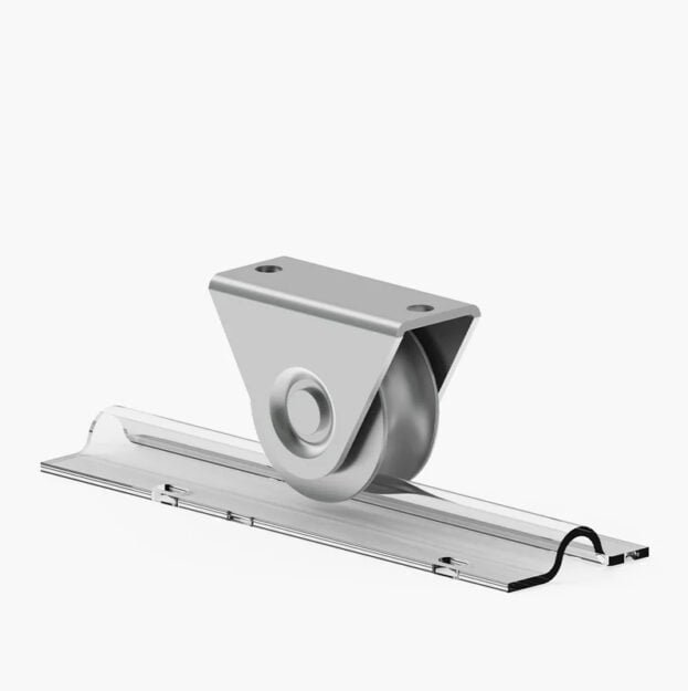 Single Bearing O Grooved Wheel With External Support, For Sliding Gates