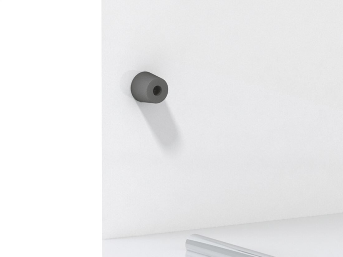Gate And Door Stopper Rubber End Stop With Screw » Mr. Tech