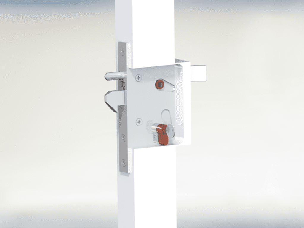 Hook Lock For Sliding Gates And Doors With Key » Mr. Tech