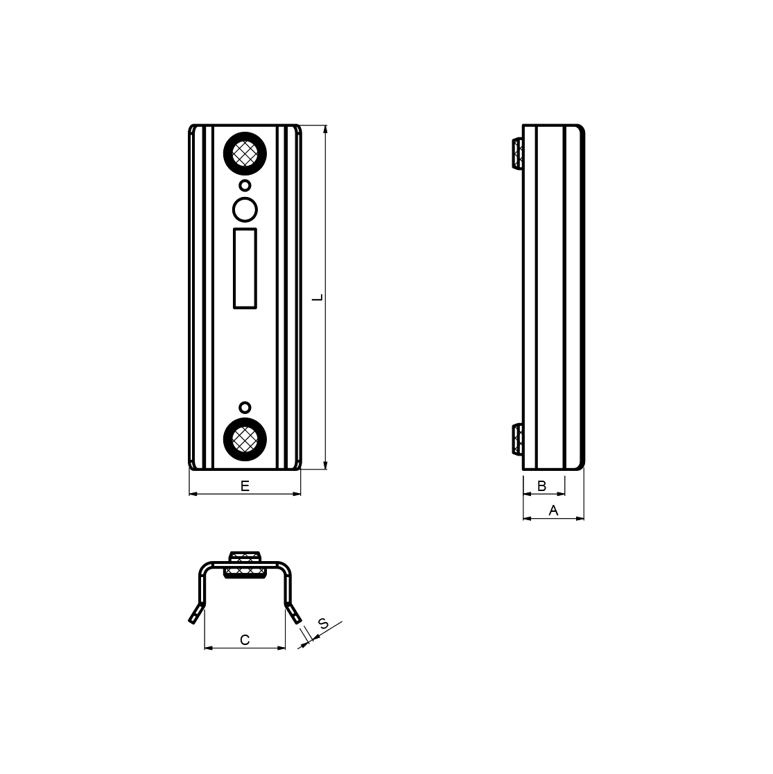 Sliding Gate Hook End Stop For Hook Lock » Mr. Tech