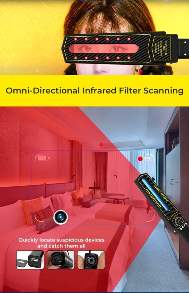 RF Anti-Spy Wireless Handheld Mobile Phone Detector Best Price