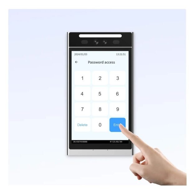 IP66 Waterproof Linux Terminal With Face Recognition Access Control For ...