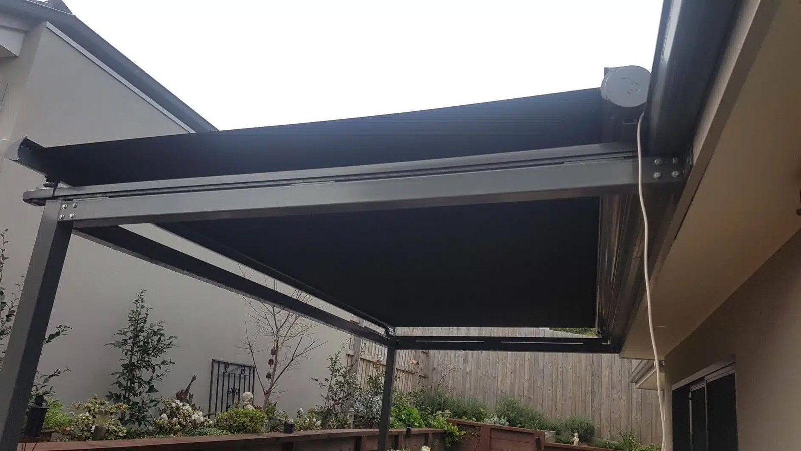 Outdoor Skylight Fabric Roof Blinds Shades