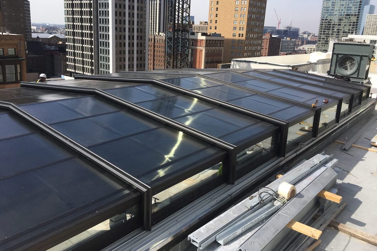 Motorised Automatic Retractable Roof Skylights » Mr. Tech