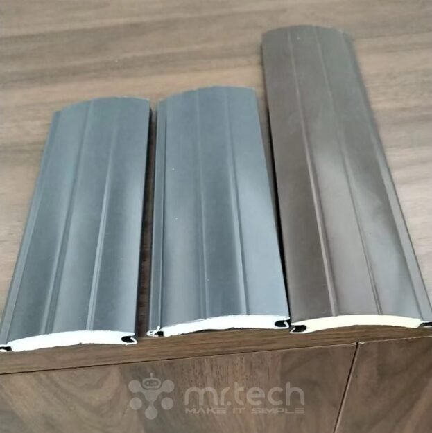 Octagonal Shape Motorized Horizontal Aluminium Roller Shutter For Outdoor