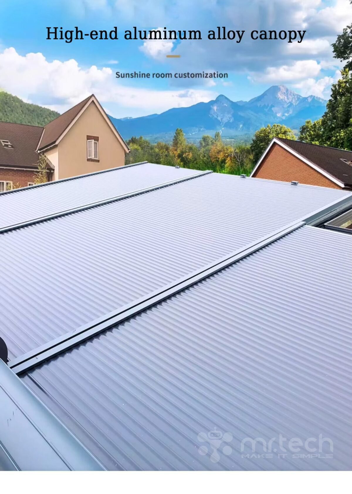 Best Horizontal Aluminium Roller Shutter For Outdoor OTS Glass Roof