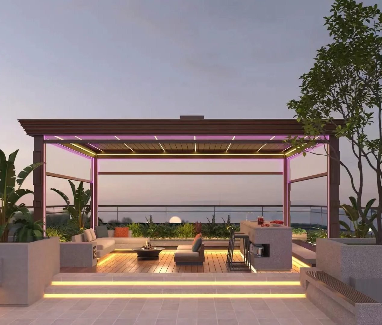 Aluminum Alloy Profile Metal Transom Upright Raw Materials Aluminum Pergola