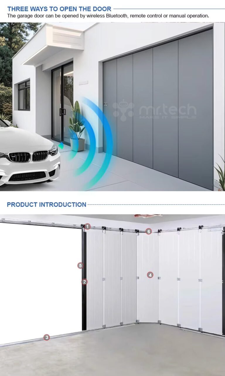 Automatic Motorized Side Sliding Sectional Doors » Mr. Tech